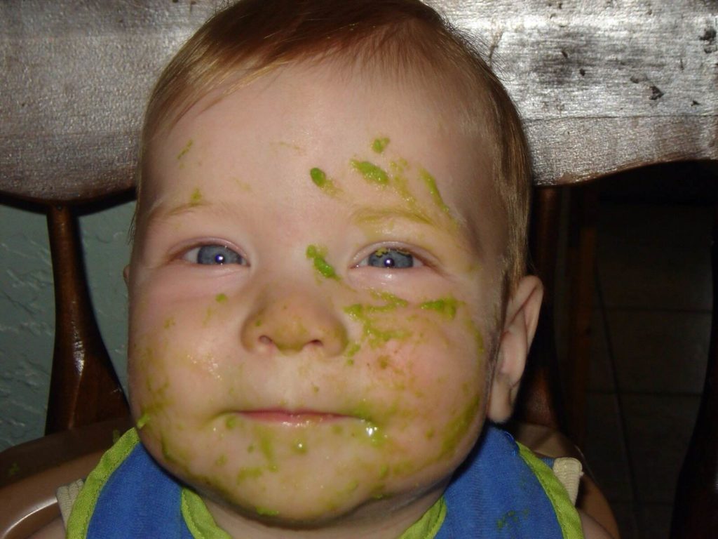 green smoothie face - Uplifting Mayhem