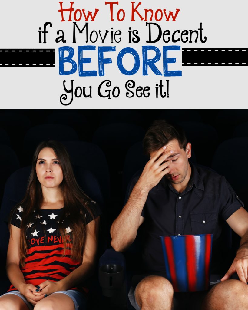 How to Know if a movie id decent - Uplifting Mayhem