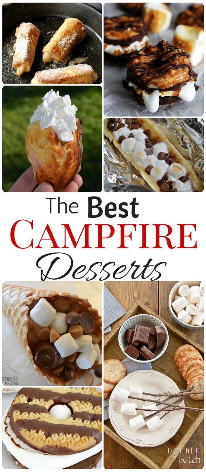 Best Campfire Desserts Easy Camping Dessert Reipes Smores Best Campfire Desserts Easy Camping Dessert Reipes Smores