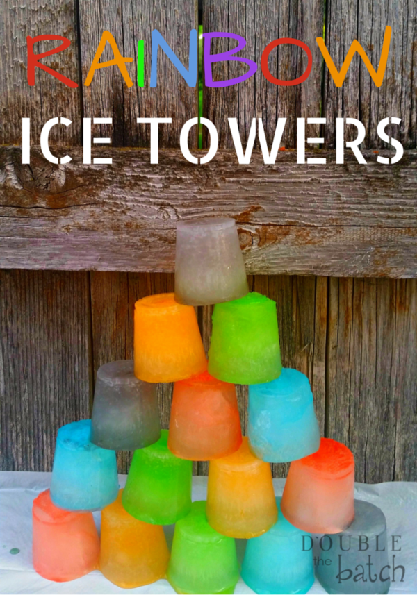 Rainbow Ice Towers - Uplifting Mayhem