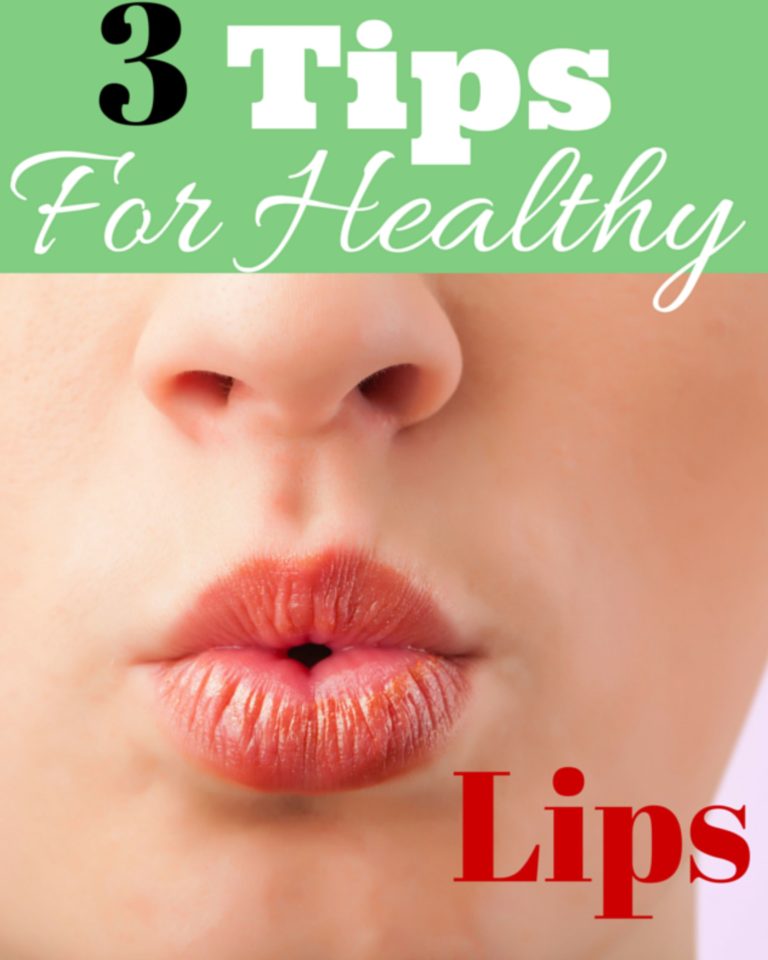 3 Tips for Healthy Lips - Uplifting Mayhem