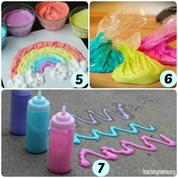 Homemade Kids Paint Recipe - Baby Safe Paint - Kids Gel Paint