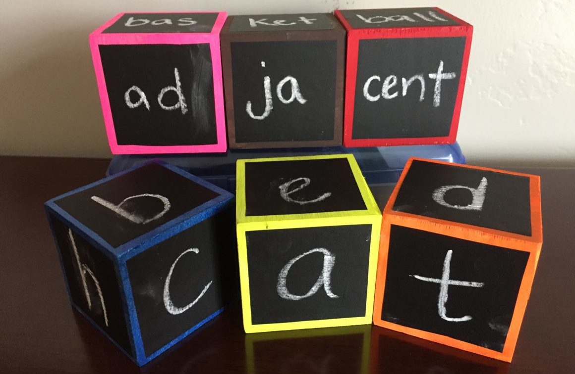 DIY BUILD A WORD Blocks - Uplifting Mayhem
