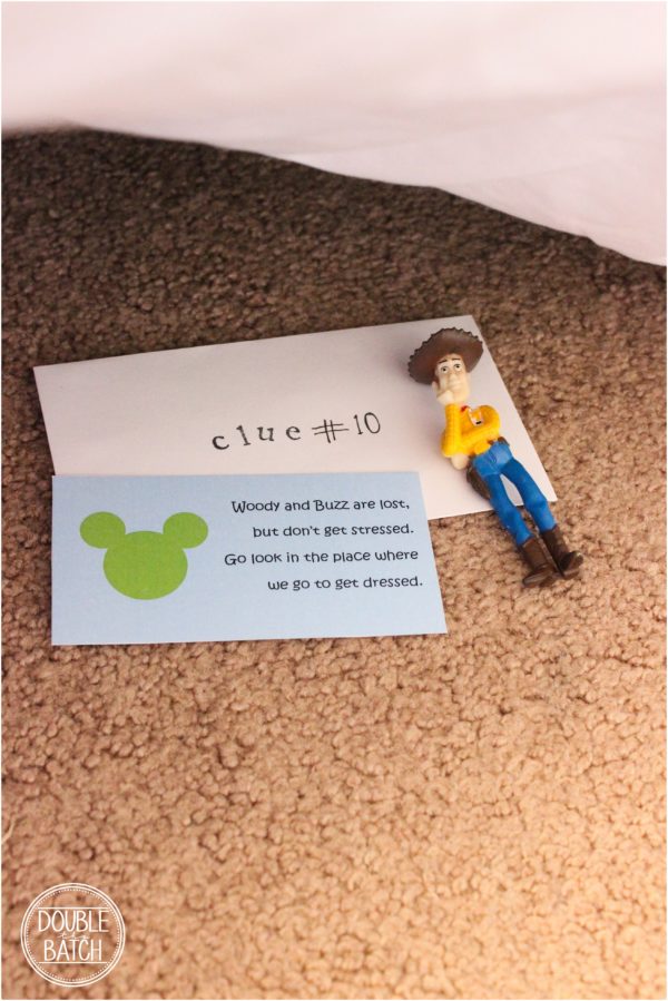 DISNEY THEMED SCAVENGER HUNT- FREE Clues Featuring Your Child's ...
