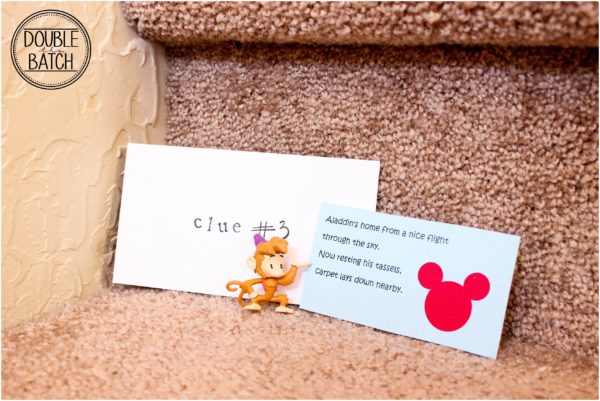DISNEY THEMED SCAVENGER HUNT- FREE Clues Featuring Your Child's ...