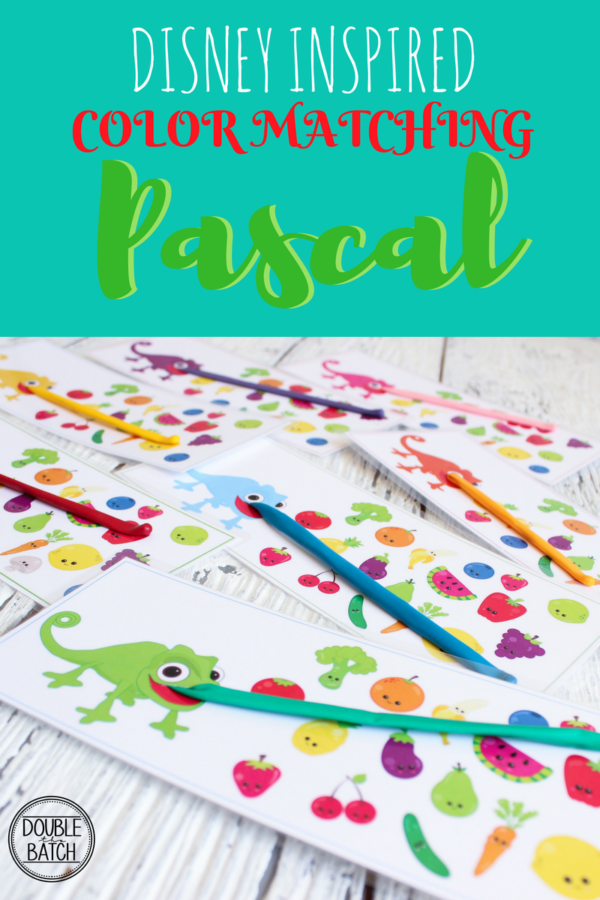 Disney Inspired Pascal Color Matching- FREE BUSY BAG PRINTABLE ...
