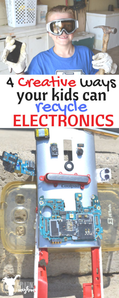 Four Creative Ways to Recycle your Old Electronics - Uplifting Mayhem