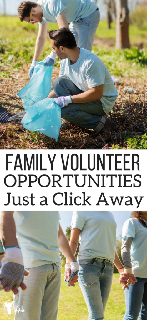 Family Volunteer Opportunities Just a Click Away - Uplifting Mayhem