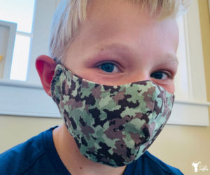 DIY Face Mask Pattern FOR KIDS - Uplifting Mayhem