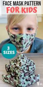 DIY Face Mask Pattern FOR KIDS - Uplifting Mayhem