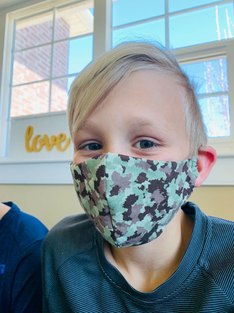 DIY Face Mask Pattern FOR KIDS - Uplifting Mayhem