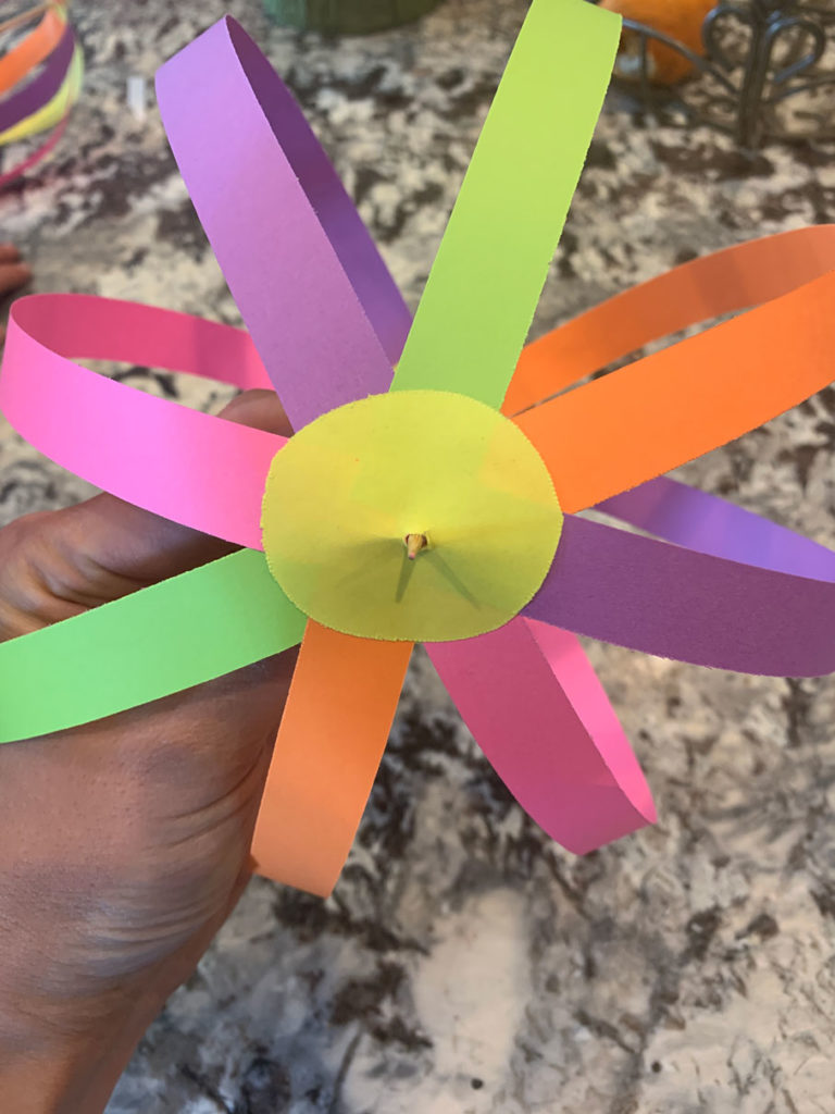 Mesmerizing Paper Spinner Toy - Uplifting Mayhem