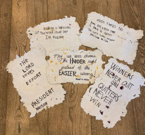 Easy Steps To Make Your Own Paper - Uplifting Mayhem